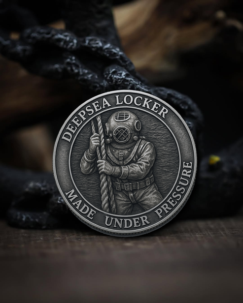 DEEPSEA Diver Challenge Coin – DeepSea Locker