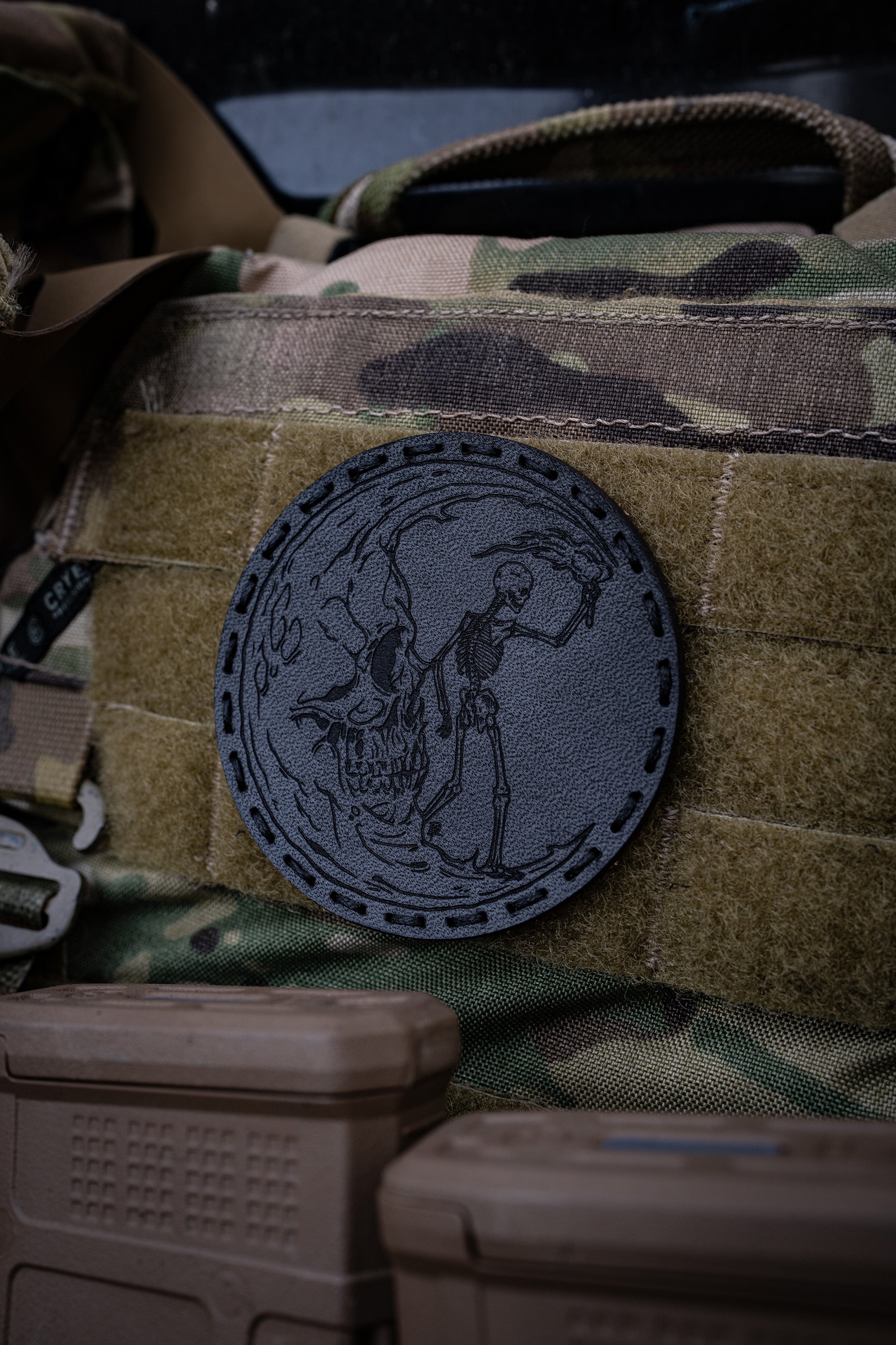 Through the Darkness Leather Patch – DeepSea Locker