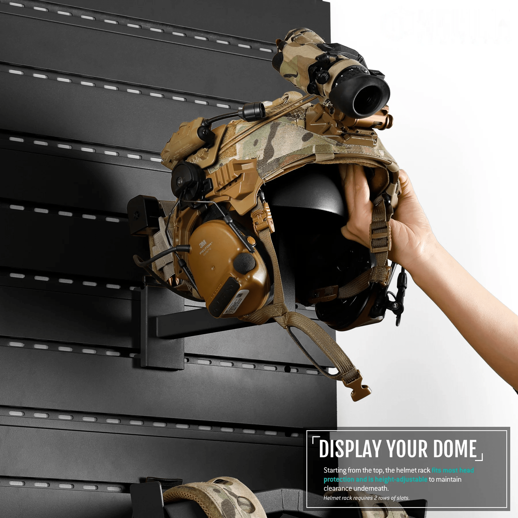 Wall Rack System - Helmet Rack – DeepSea Locker