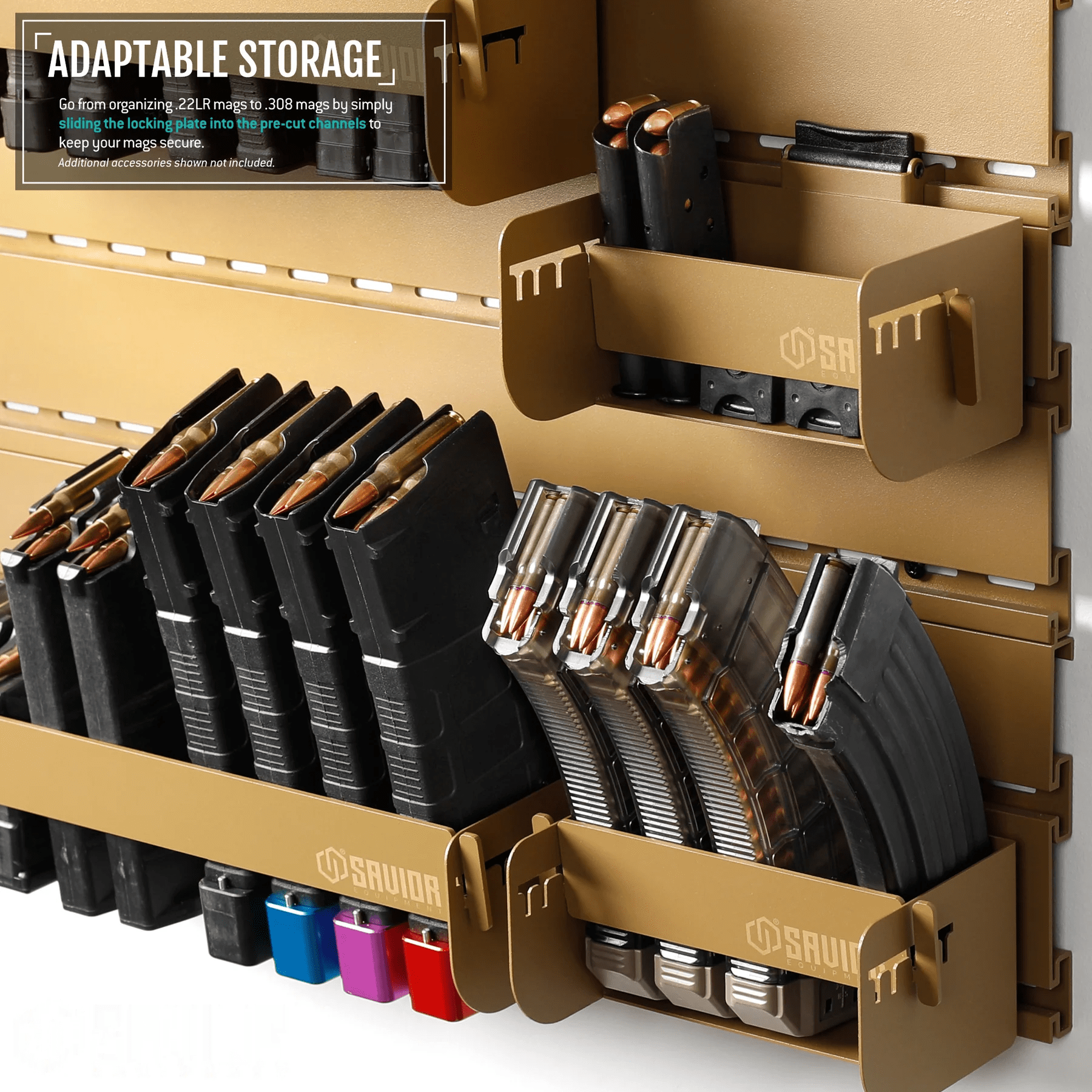 Wall Rack System - Universal Mag Holder (Multiple Sizes) – DeepSea Locker