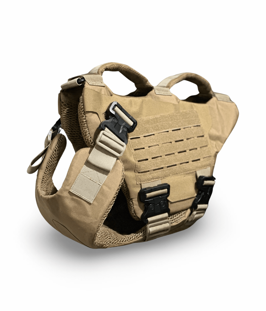 Titan K-9 Ballistic Body Armor Vest 3.0 - Optional Level IIIA Dual Thr ...